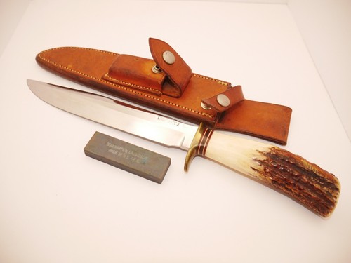 Randall Knife Super Fat Stag Handle and Compass 1942-72 | eBay