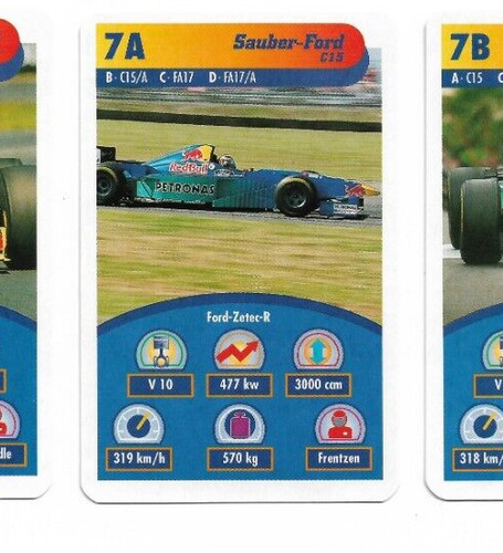1996 MegaTrumpf F1 Formula 1 Playing cards #7A Heinz-Harald Frentzen | eBay