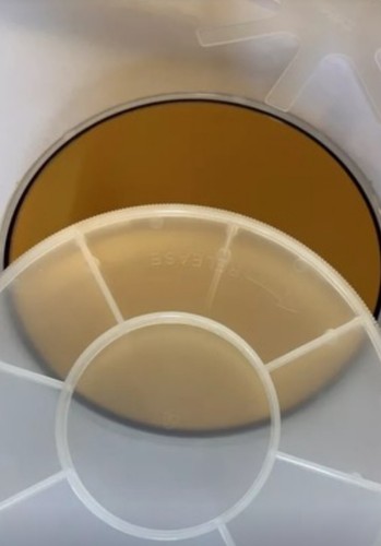 150 mm notched P type silicon wafer gold plated 1 side | eBay
