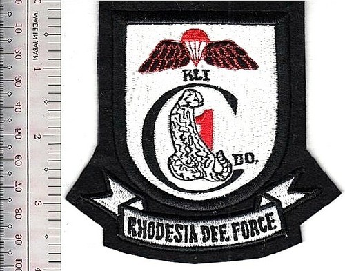 Rhodesia Army Rhodesian Defence Force RDF Light Infantry 1 Commando ...