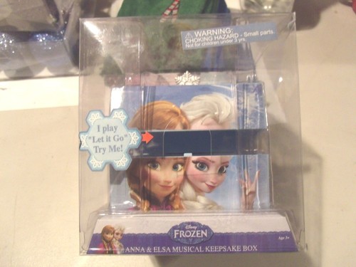 Disney Frozen Musical Keepsake Box Princesses Anna & Elsa | eBay