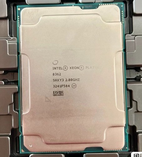 Intel Xeon Platinum 8362 LGA-4189 2S CPU Processor 2.80-3.60GHz 32Core ...