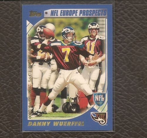 Tony Graziani 2000 Topps NFL Europe Prospects #349 Barcelona Dragons | eBay