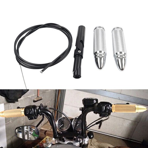 Internal Throttle Assembly 7/8" Motorcycle Grip For Harley Chopper ...