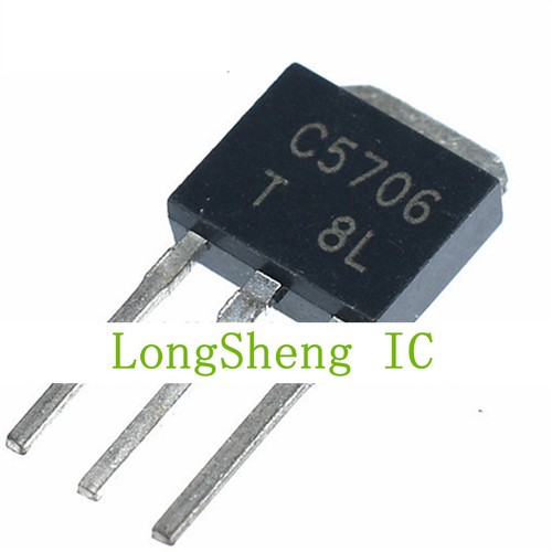 100 PCS 2SC5706 TO-251 C5706 High Current Switching Applications ...