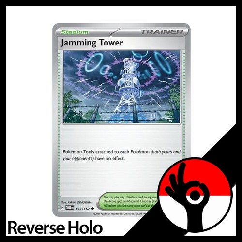 Pokemon TCG: Twilight Masquerade - Reverse Holo - 153/167 - Jamming ...
