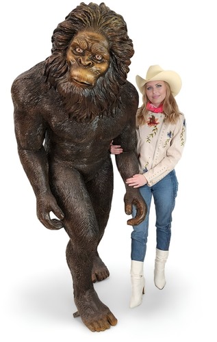 Bigfoot Life size Yeti Statue 6.5 FT Durable Indoor Outdoor Big Foot ...