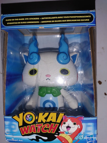 Yo-Kai Watch Figure Komasan w/ Glow-In-The-Dark Eye Stickers | eBay