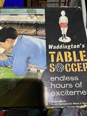 Vintage Soccer Game in Vintage Manufacture Board and Traditional Games ...