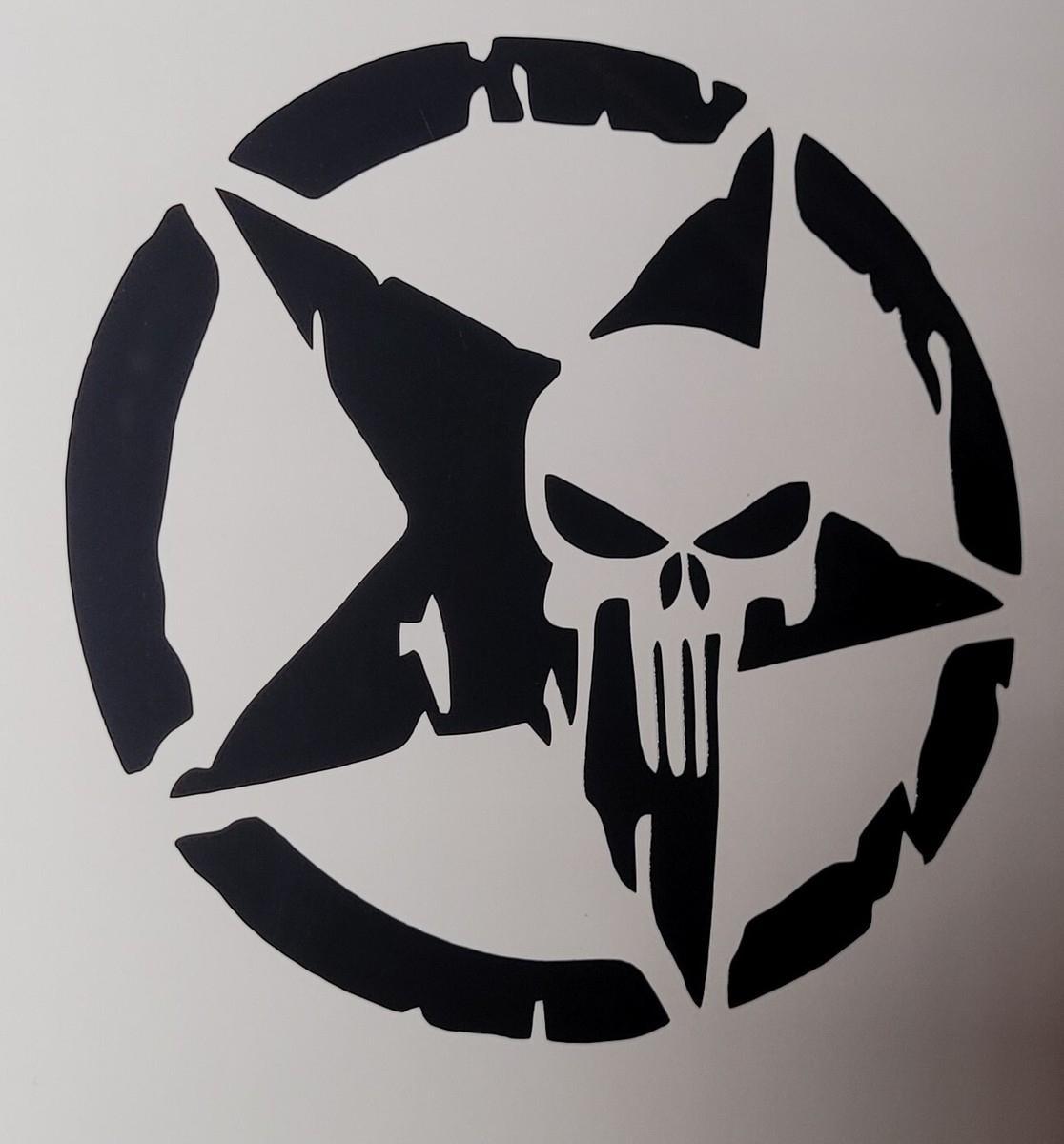 Military Skull Stickers