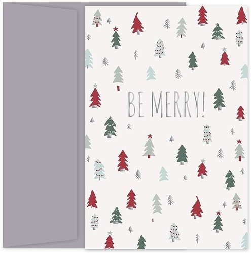 MASTERPIECE STUDIOS - BE MERRY Christmas card, box of 18 in box, brand ...