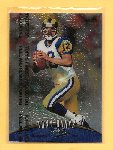 TONY BANKS - 1998 Topps Finest - #24 - Rams - Comb. Shipping | eBay