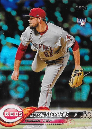 2018 Topps Series 1 Rainbow FOIL Parallel #207 Jackson Stephens RC ...