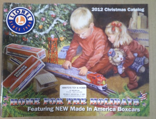 VINTAGE LIONEL TOY TRAIN CATALOG 2012 HOME FOR THE HOLIDAYS | eBay