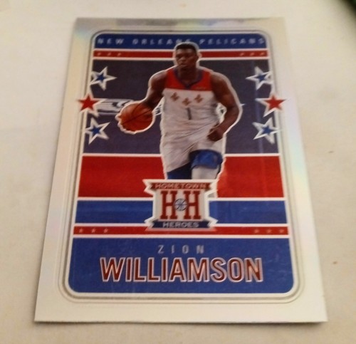 2020-21 Panini Chronicles Hometown Heroes Optic Silver Prizm ZION ...