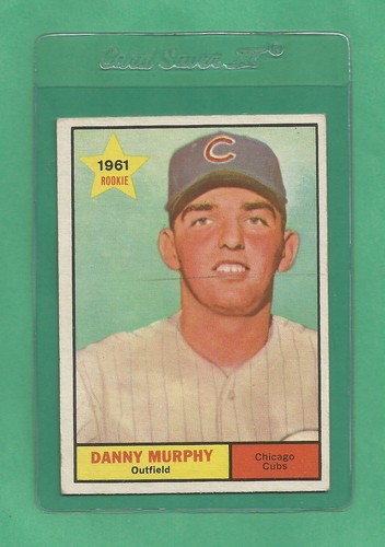 1961 Topps Chicago Cubs Danny Murphy # 214 EX Low Pop !!!! | eBay