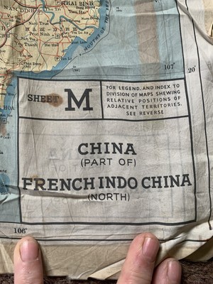 Silk Escape Map in Wwii Militaria Documents & Maps for sale | eBay