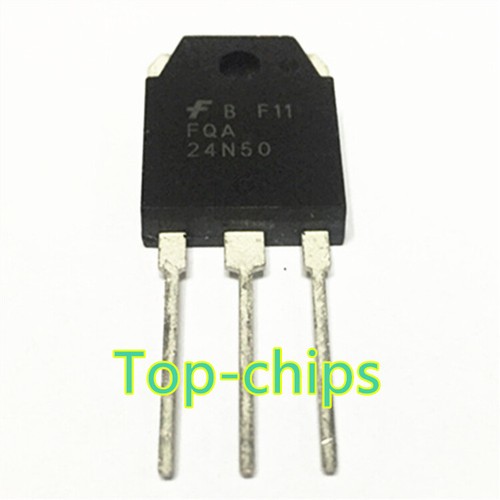 5pcs FQA24N50 24N50 MOSFET QFET 500V 24A 0.2 OHM FSC TO-3P | eBay