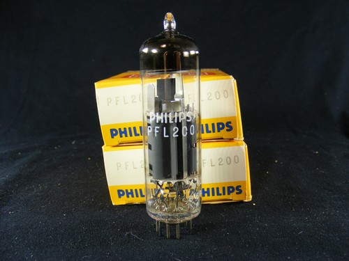 1 X NOS Philips PFL200 double pentod, brand new in original box. NOS ...