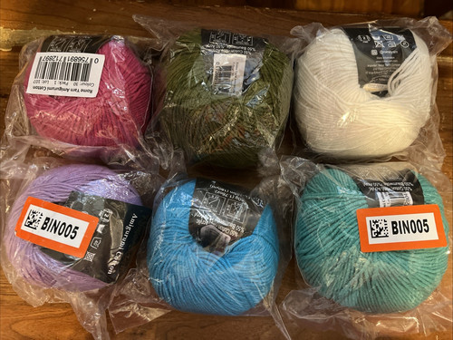 lot of 6 ROME YARN AMIGURUMI DK cotton yarn Knitting Crochet choice of ...