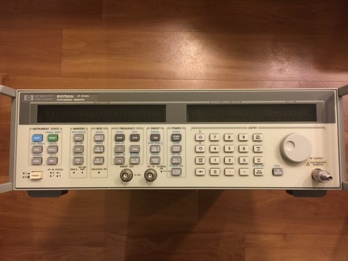 HP Agilent 83752A Synthesized Sweeper RF Generator 0.01-20Ghz | eBay