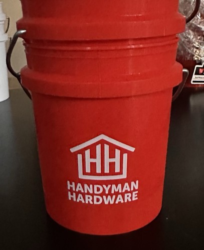 Handyman Hardware Mini Bucket with Metal Handle SHIPS TODAY TRUSTED ...