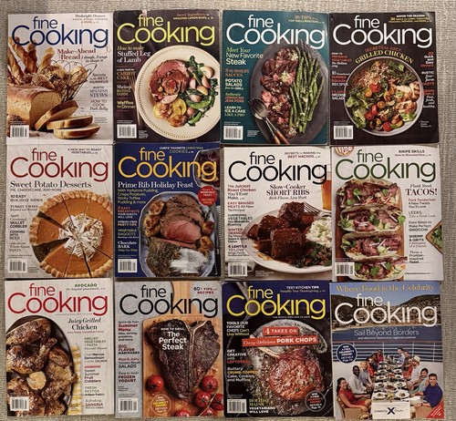 Fine Cooking Magazines Issues 139 To 150. 2016 2017 | eBay