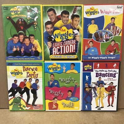 Lot Of 6 The Wiggles DVDs | Grelly USA