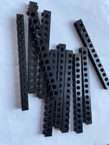 LEGO- NEW-#3201`8-BLACK-TECHNIC BRICK-1 X 14 W/ HOLES-5 PIECES | eBay