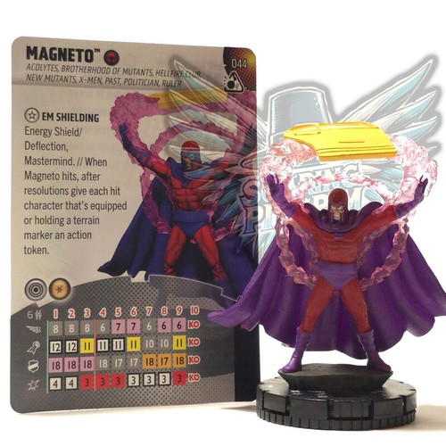 Marvel Heroclix MAGNETO - 044 - CHASE Smash and Destroy Set | eBay