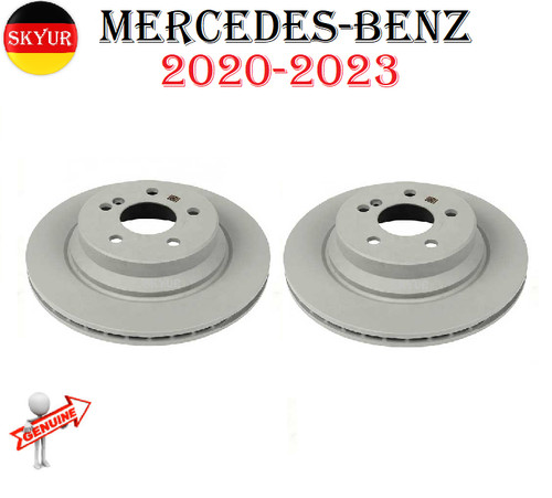 Front Brake Rotors Set of 2 For 20-23 GLE350 Mercedes-Benz GENUINE ...