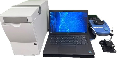 Agilent 2100 Bioanalyzer Complete System + laptop, chip vortex ...
