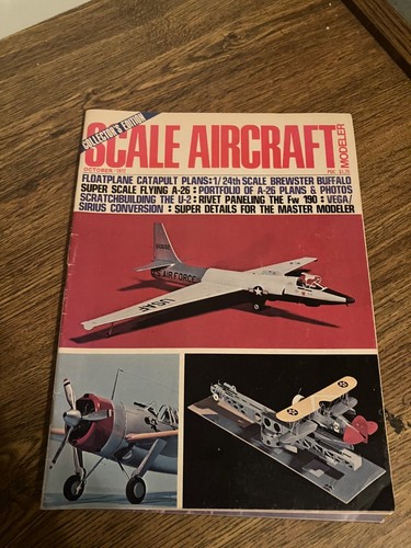 Vintage Back Issue of Scale Aircraft Modeler Magazine - October 1972 | eBay