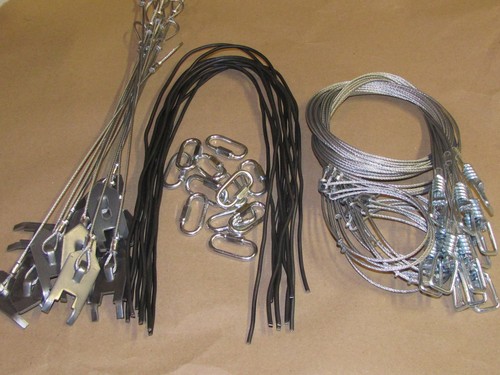 Fox Pro snare package 1 doz. 60" 7 x 7 3/32 cable restraint PA, MO ...