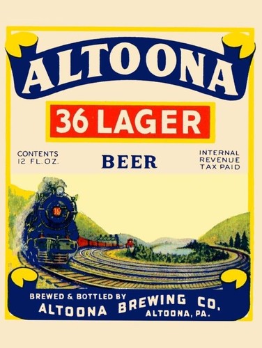Altoona 36 Beer of A. Pennsylvania NEW Sign -24x30" USA STEEL XL Size ...