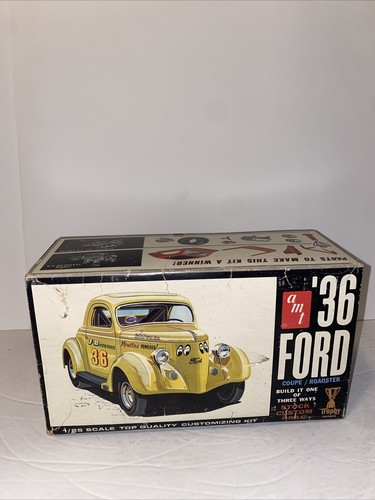 AMT 36 Ford Trophy Series Car Model Kit Vintage | eBay