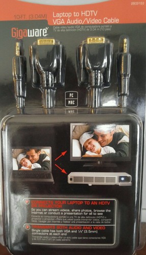 gigaware pc tv cable | eBay