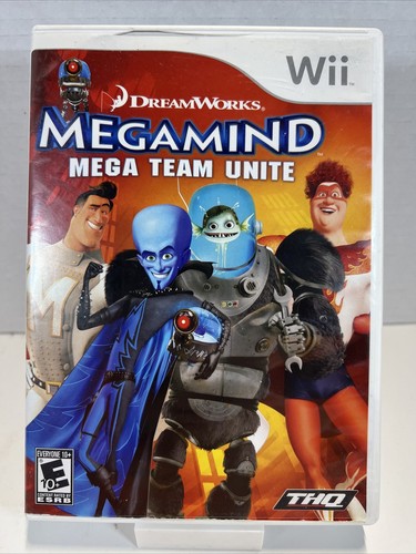 Megamind: Mega Team Unite (Nintendo Wii, 2010) Tested Complete with ...