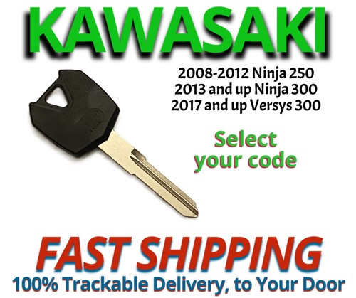 Kawasaki Ninja Keys Versys Keys 2008 & up Replacement Key Cut to Code ...