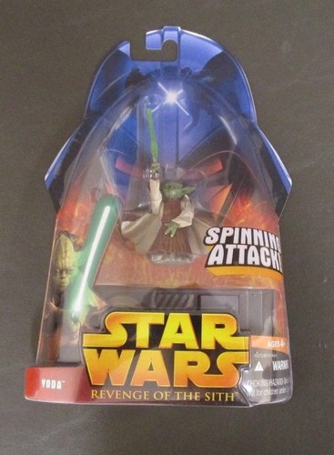 Yoda Spinning Attack 2005 STAR WARS Revenge of the Sith ROTS MOC #26 | eBay