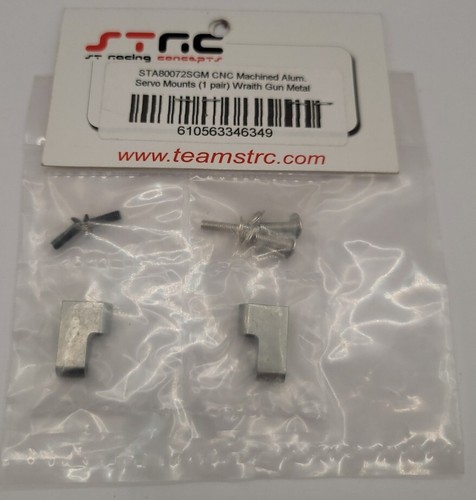 ST Racing Concepts Servo Mounts Axial Wraith Aluminum Gun Metal ...