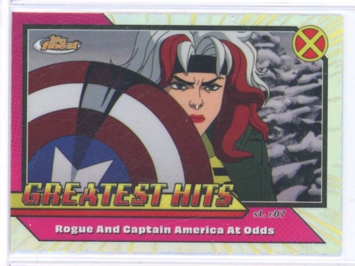 2025 ROGUE + CAPTAIN AMERICA TOPPS FINEST X-MEN '97 #GH-12 GREATEST ...