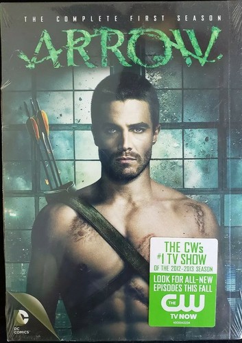 ARROW: The Complete First Season (5-Disc DVD Box Set, 2013) DC Comics ...