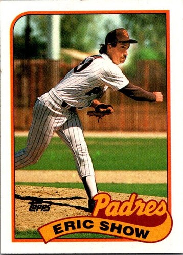 1989 Topps Baseball 427 Eric Show | eBay