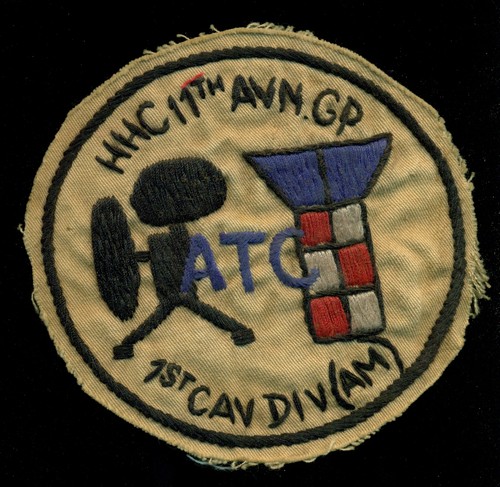 US Army 1st Cavalry Division HHC 11th Aviation Group Vietnam Patch A-3 ...
