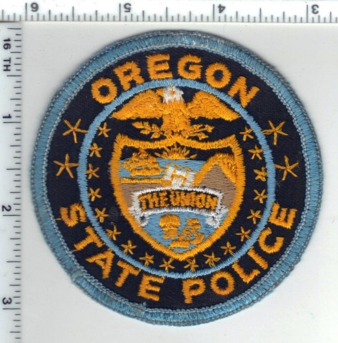 State Police (Oregon) Shoulder Patch from the 1970's | eBay