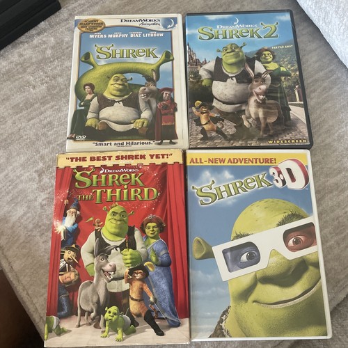 Shrek DVD Lot (4) | eBay