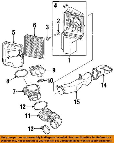 1995-2005 MITSUBISHI OEM Mitsubishi Eclipse Engine Air Filter Element ...