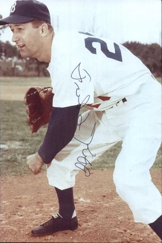 Fred Kipp Signed 4x6 Photo Brooklyn Los Angeles Dodgers New York ...
