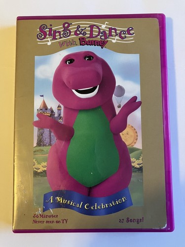 Barney Sing & Dance Musical Celebration dvd 27 Songs 56 minutes never ...